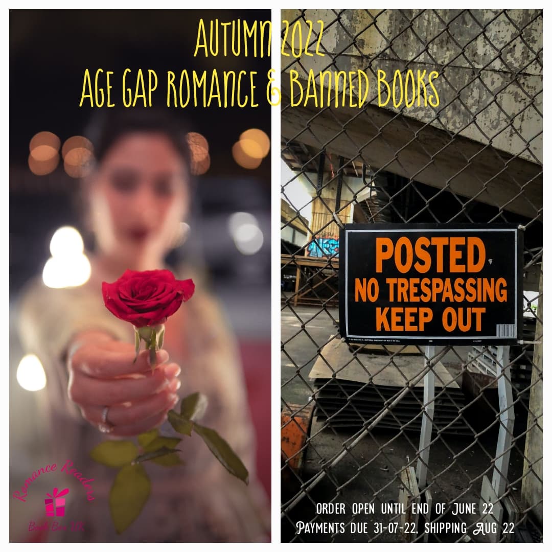 Age Gap Romance And Banned Books Romance Readers Book Box Uk